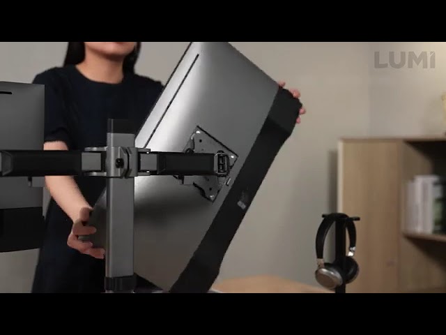 Monitor Stand - LDT12-C048N Quad Monitor Articulating Stand - Computer ...