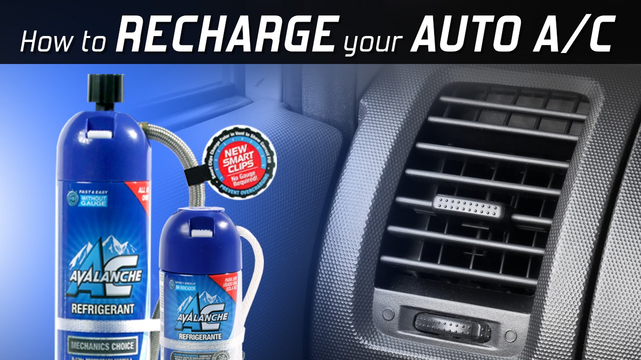 AC Avalanche - How To Recharge your Auto Air Conditioner