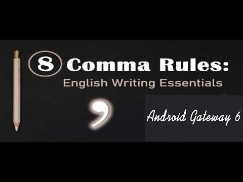 8 Comma Rules | How to Use Commas | English Writing Essentials