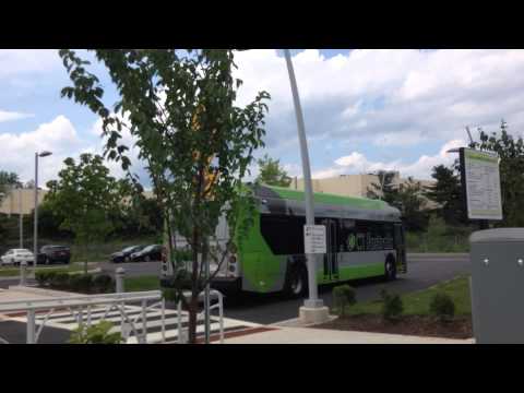 CTfastrak #1449 on the 121
