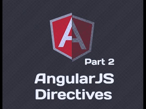 شرح Angularjs directive part2 كيفية التعامل مع - منصة معارف