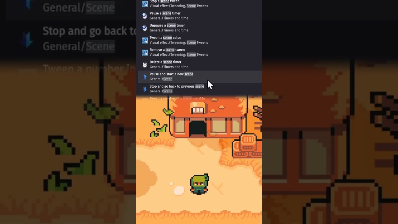 Game Engine Tip - Indoor Transition - #gamedev #gdevelop #nocode #tutorial
