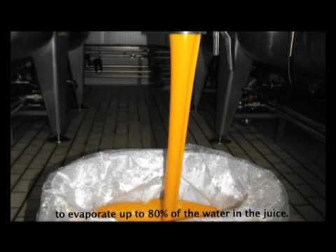 What is a concentrate juice?