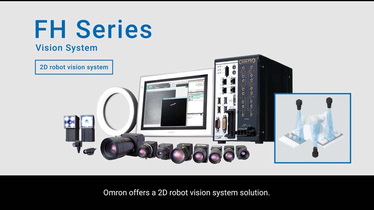 2D robot vision system omron FH