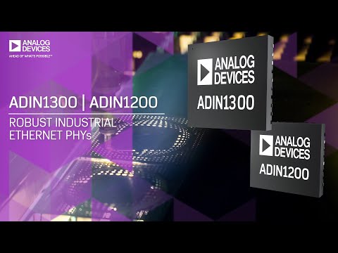 ADI Chronous ADIN1300/1200 Robust Industrial Ethernet PHYs by Analog Devices