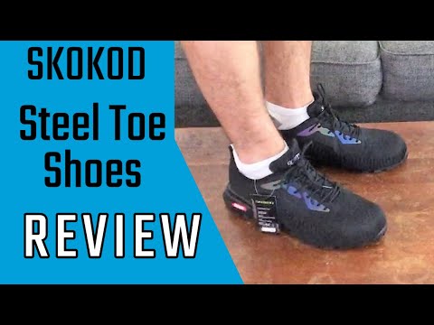 Lightweight and Comfortable - SKOKOD Steel Toe Shoes