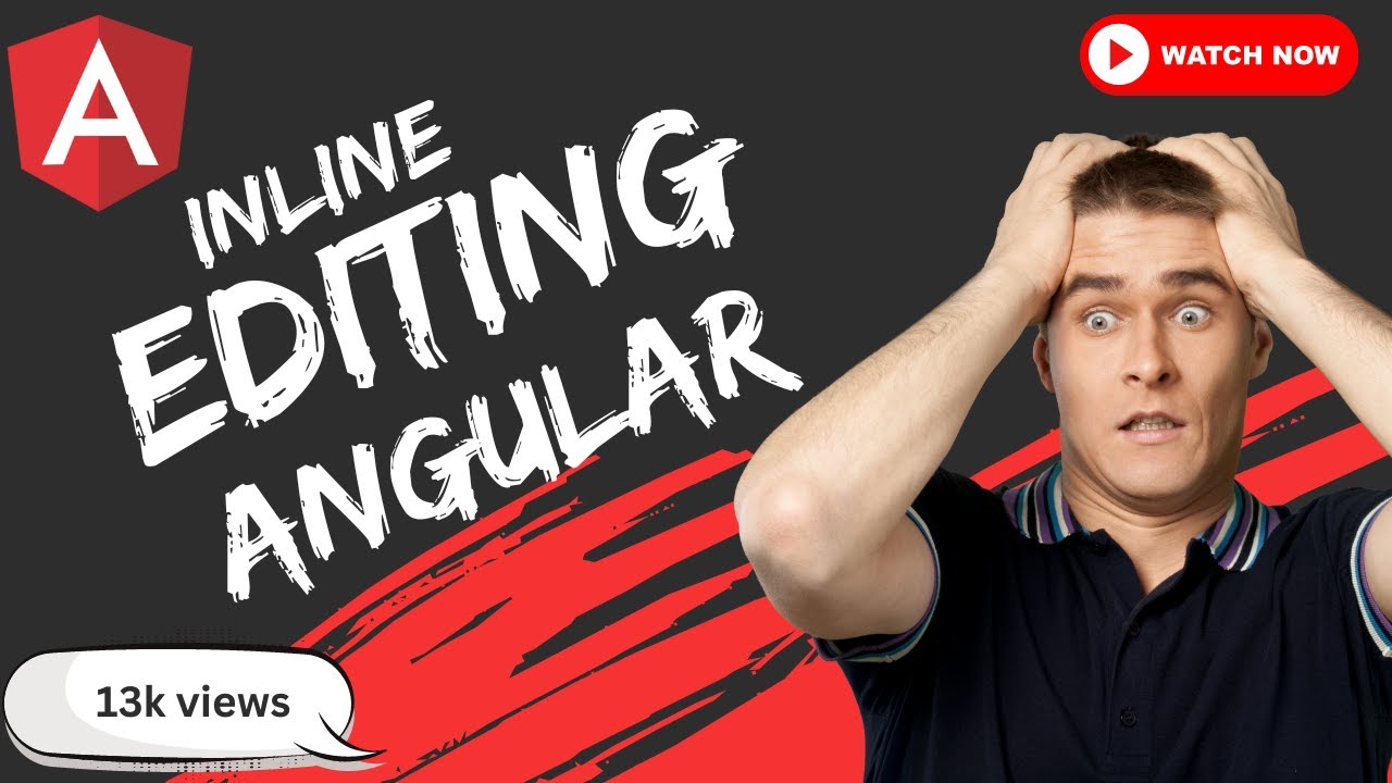 Inline Table Editing in Angular | angular tutorial | angular tutorial for beginners