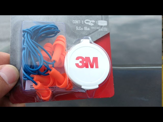 3M 1270 Silicone Ear Plug - 3M 1270 Ear Plug Corded, Extra Soft, Reusable Earbuds Noise ...