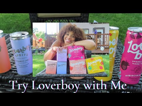 Trying Loverboy Spritz & Hard Tea | Summer House | Curls&Cocktails