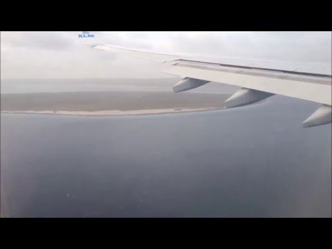 Approach and Landing Flamingo International Airport Bonaire 2015