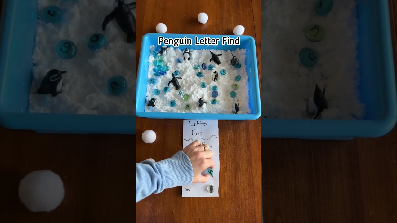 Five ideas for snow sensory bins