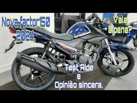 Test Ride na Yamaha YBR Factor 150 2024/ Opinião sincera/ Valor/ Vale a pena?