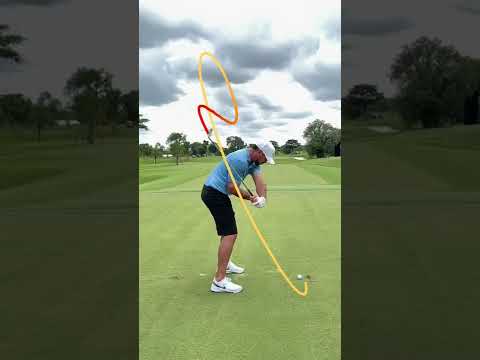 Brooks Koepka golf swing on Shot Tracer