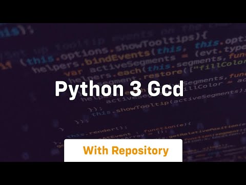 python 3 gcd
