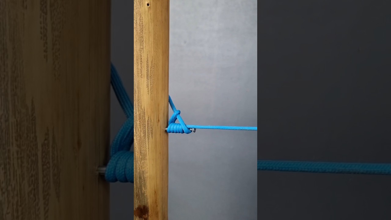 Useful Knot You Should Know. The secret of the rope knot.