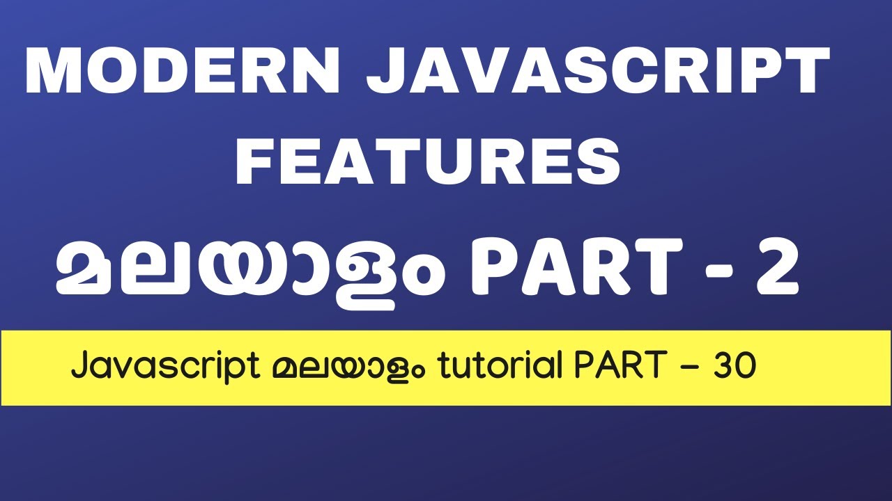 Es6 malayalam tutorial part2 spead operator , javascript classes