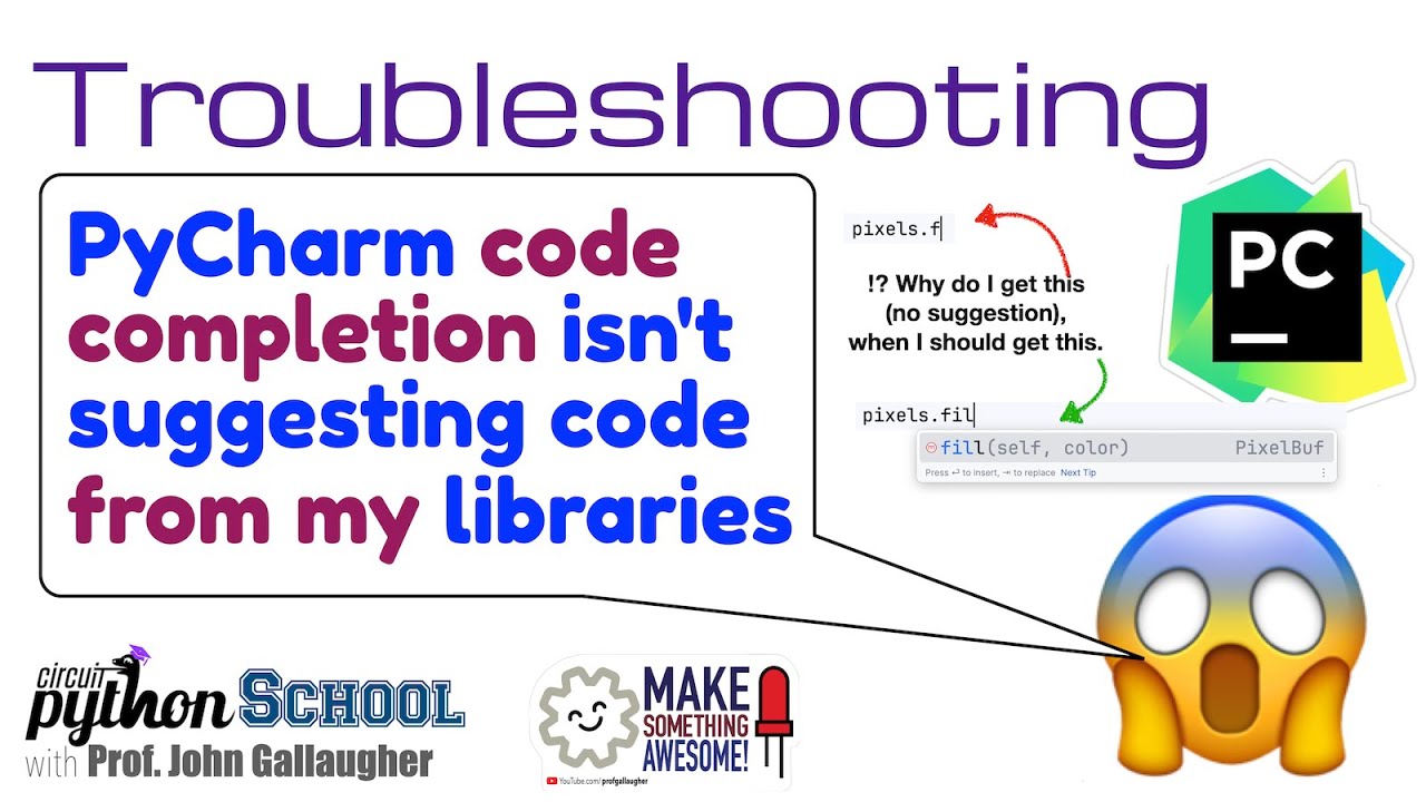 Troubleshooting: PyCharm Code Completion Isn't Suggesting Code from my Libraries (CircuitPython)