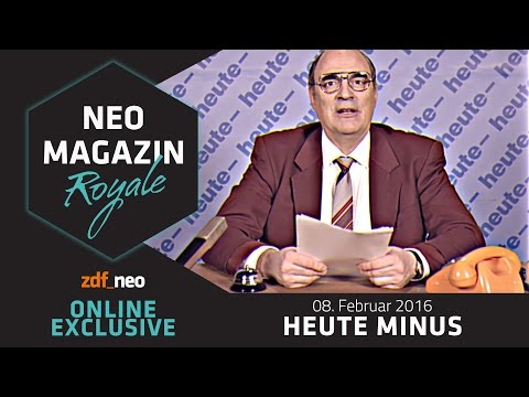 heute- | NEO MAGAZIN ROYALE mit Jan Böhmermann - ZDFneo