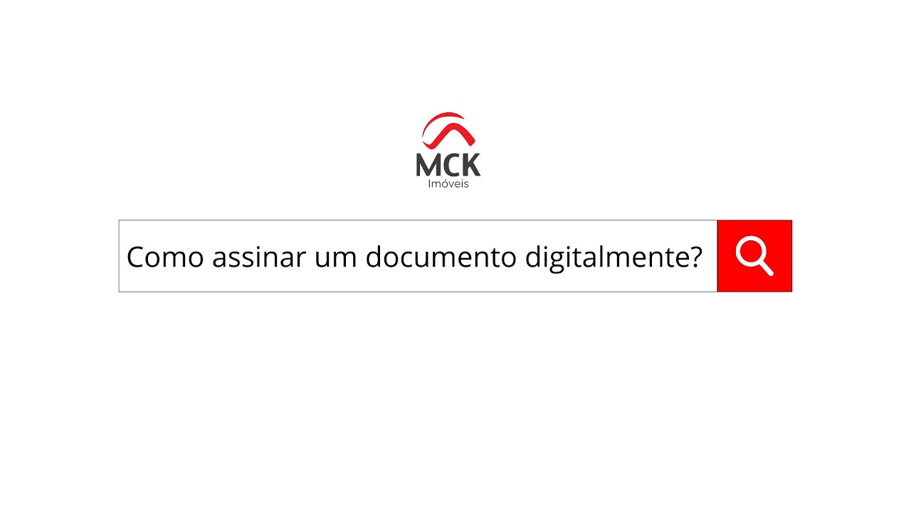 COMO ASSINAR UM DOCUMENTO COM DIGITALMENTE?