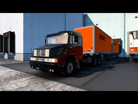 MERCEDES BENZ L Series Truck MOD FIRST LOOK! - American Truck Simulator - #ATS #logitechg923