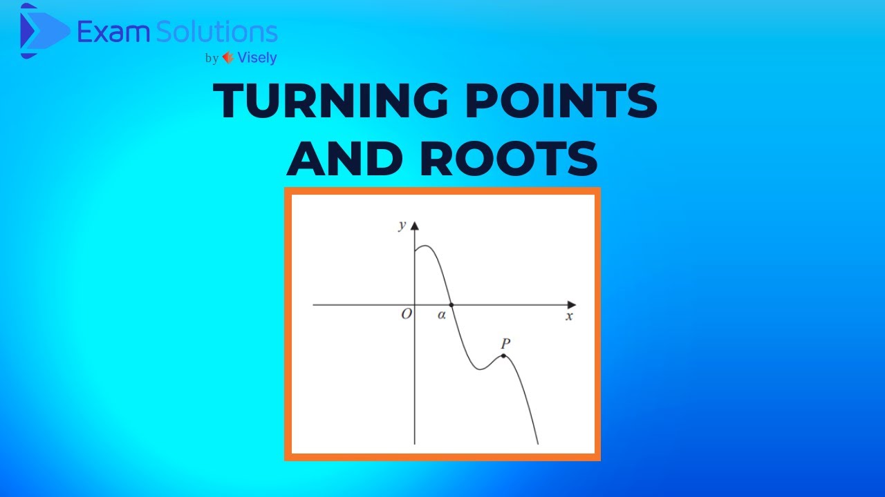 A level Edexcel June 2022 Paper 2 Q6 - Turning points and roots | ExamSolutions