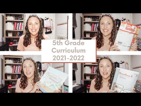 5th Grade Curriculum Picks// CLE Reading// BJU Grammar & Writing// Saxon Math// Evan Moore Spelling/