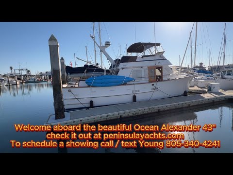 1983 Ocean Alexander 43 Aft Cabin for sale - YachtWorld