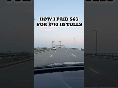 How I Paid $63 for $110 in Tolls β Rental Car Hack You Need to Know!