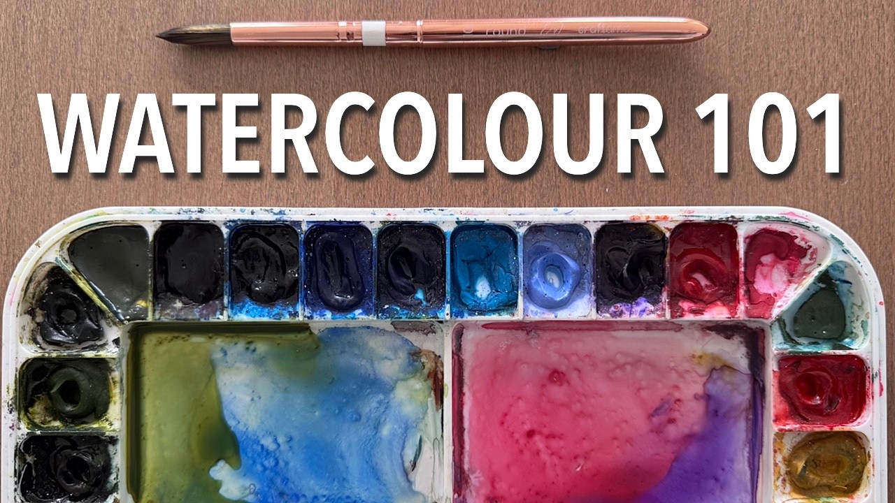 The Ultimate BEGINNER'S Guide To Getting Started With Watercolour!