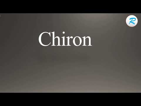 How to pronounce Chiron