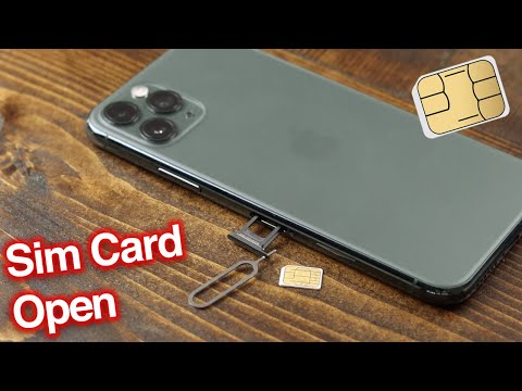 How to Insert & Remove Sim Card iPhone 11 Pro & iPhone 11 Pro Max