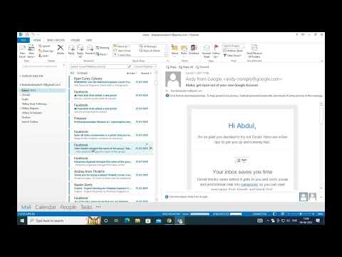 outlook 2013 configure with gmail account | how to setup gmail in outlook 2013