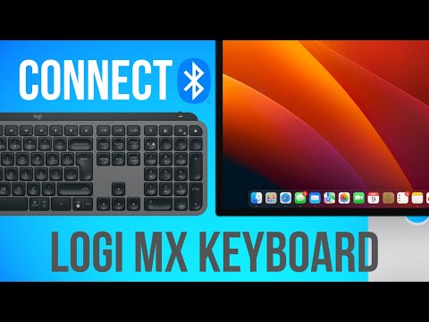 How to Connect Logitech MX Keys Keyboard to Mac | iMac
