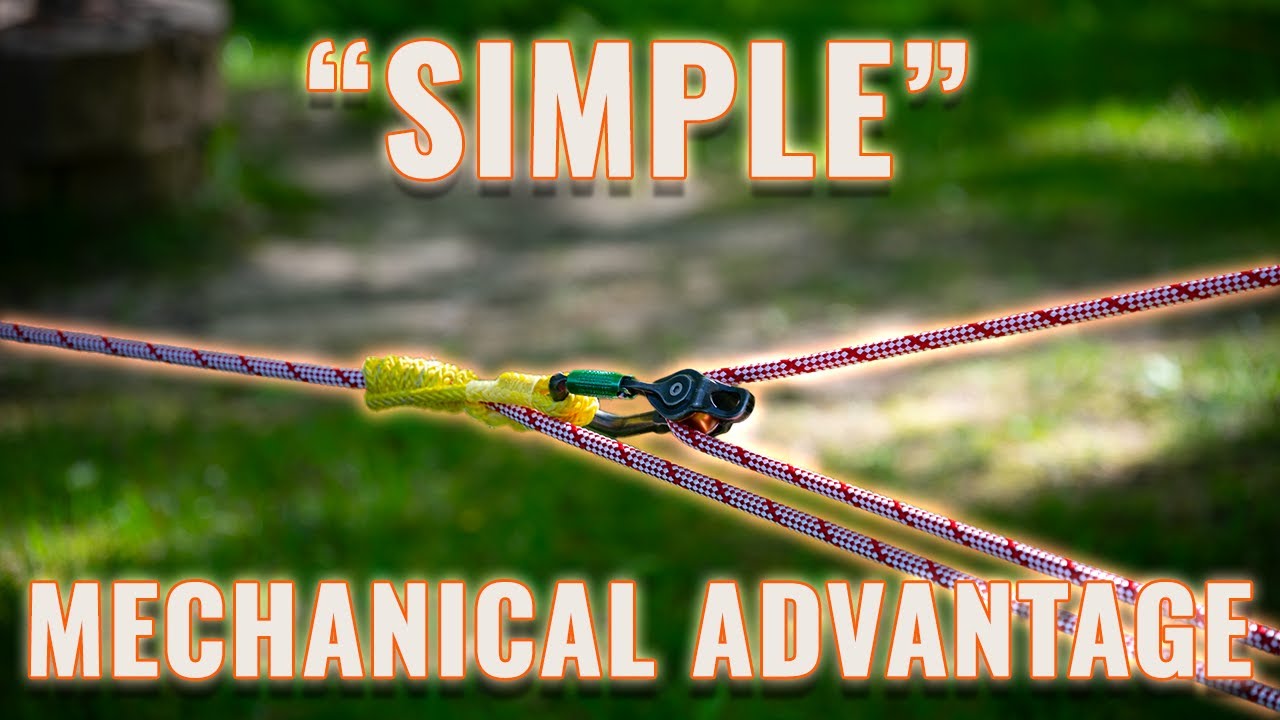 Mechanical Advantage 3:1 for Tree Work