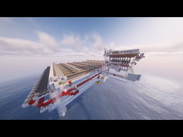First Super Crafter built in survival Minecraft Map