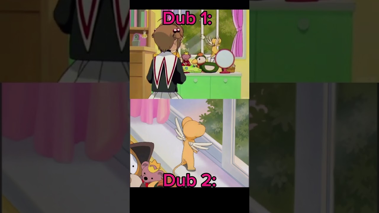 Cardcaptors (2003) vs Cardcaptor Sakura (1998)