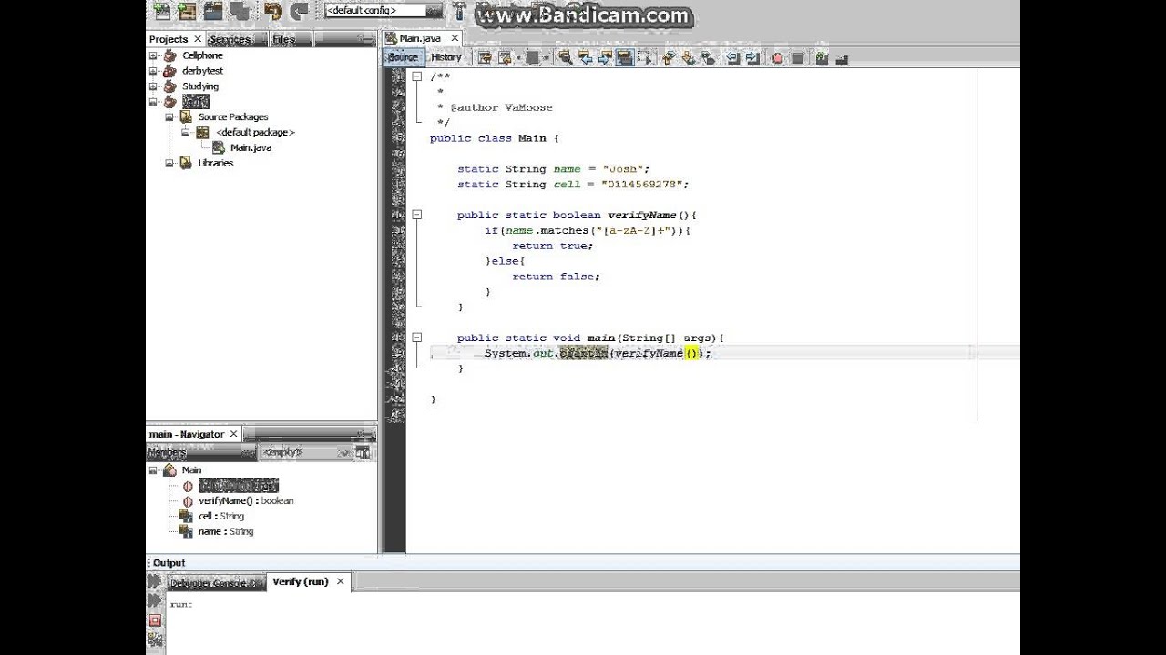 Verify String for Alphanumeric or Numeric Characters - Java