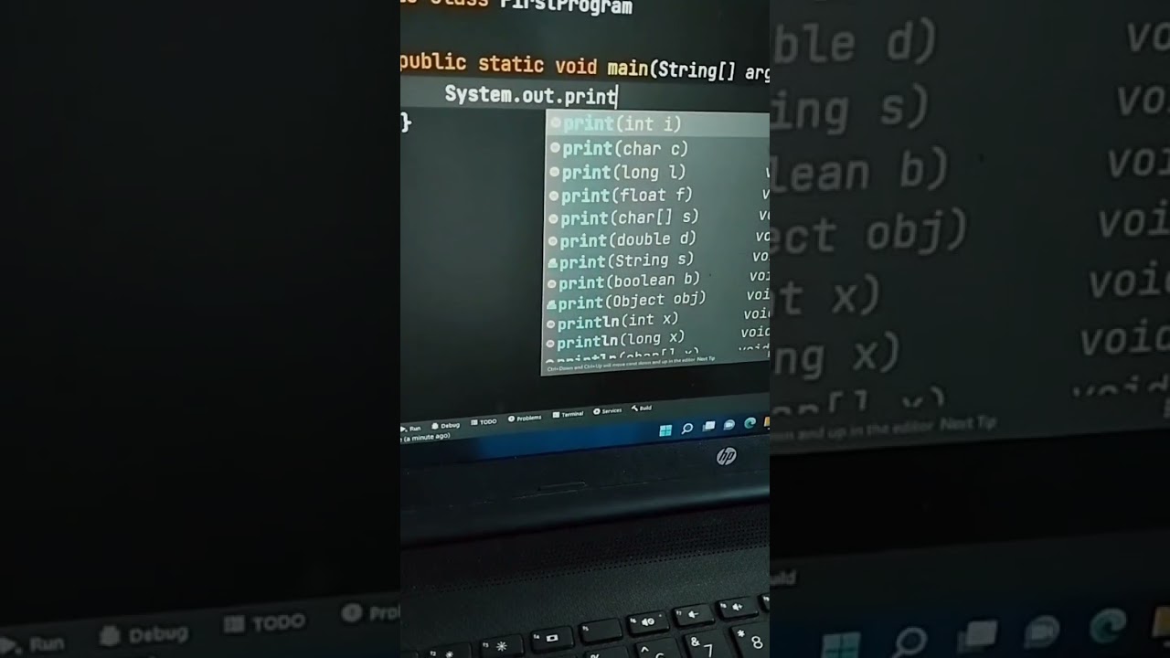 My Java First Program(Hello World)