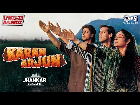 Karan Arjun - Jhankar Video Jukebox | Shahrukh Khan | Salman Khan | Kajol | Mamta Kulkarni