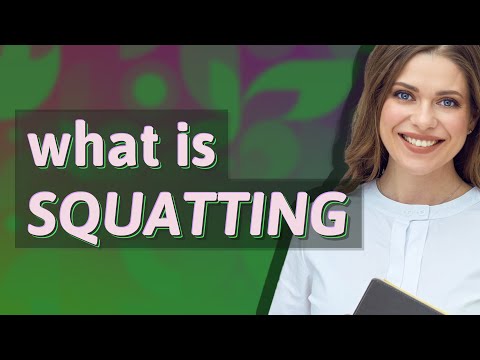 Squatting | meaning of Squatting
