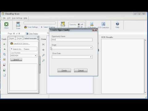 Create Opportunity in Salesforce.com using CloudZap