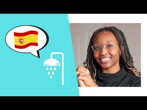 How do you say shower in Spanish? #Shorts