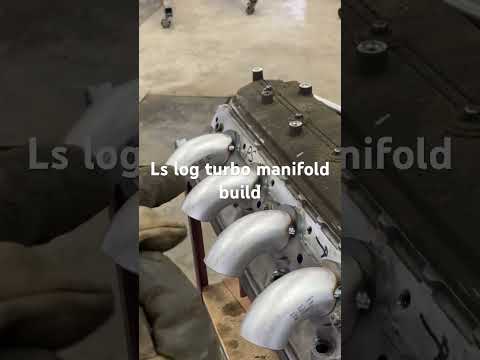 Building a set of log manifolds for the ls we are putting in the mustang. Will have a 7875 turbo.