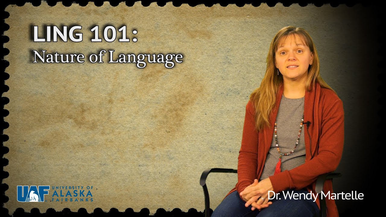 LING 101: Intro to the Course
