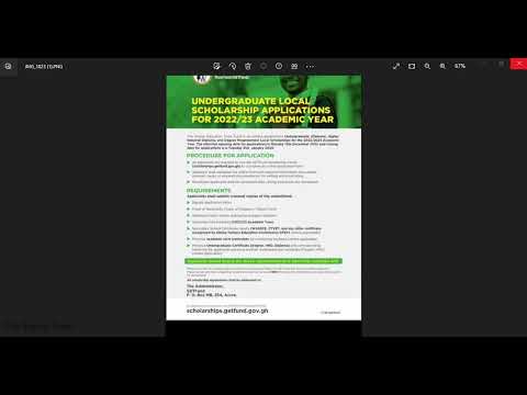 how to write your GETFUND scholarship application letter 2022/2023 //important things to note