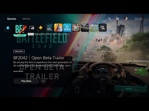 Battlefield 2042 Open Beta Menu (Pre-load)... How to Download is in the top of the Description!