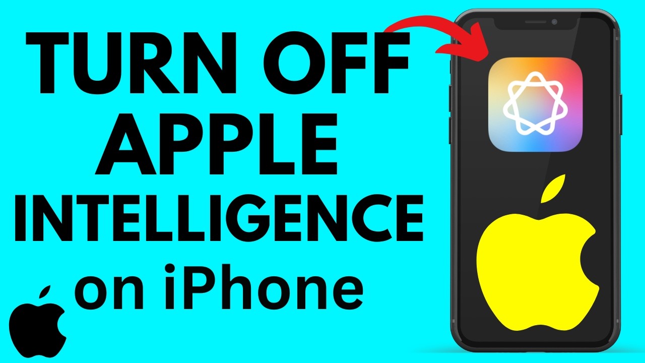 How to Disable Apple Intelligence AI on iPhone