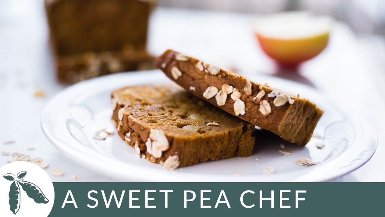 Healthy Apple Pumpkin Bread | A Sweet Pea Chef