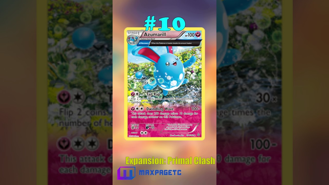 Top 15 Azumarill Pokémon Cards #subscribe#comment #tcg#highquality#pokémon#shorts#azumarill