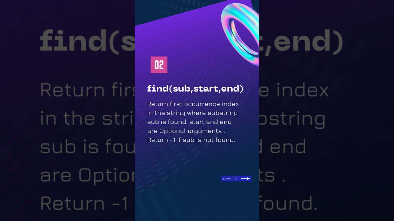 Python String Method 2| Python tutorial | Python Tutorial-2023